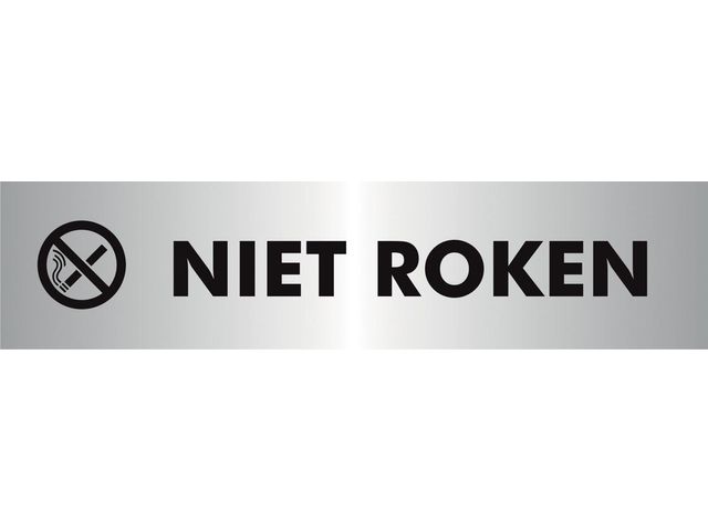 Stewart Superior Zelfklevend Pictogram Niet Roken | DiscountOffice.nl