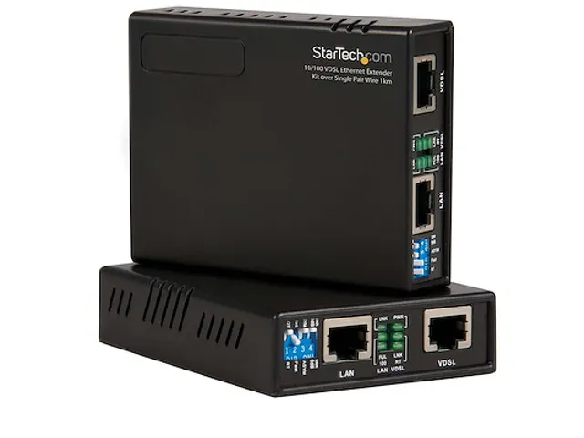 Startech.com 10/100 VDSL2 Ethernet Extender Kit over Single Pair Wire – 1km