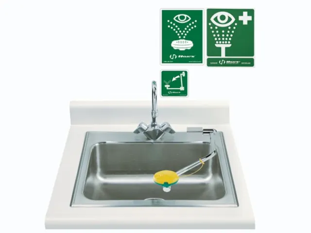 Haws Oogdouche Binnen 7612 1/2 Zwenkmodel Voor Werkbladmontage