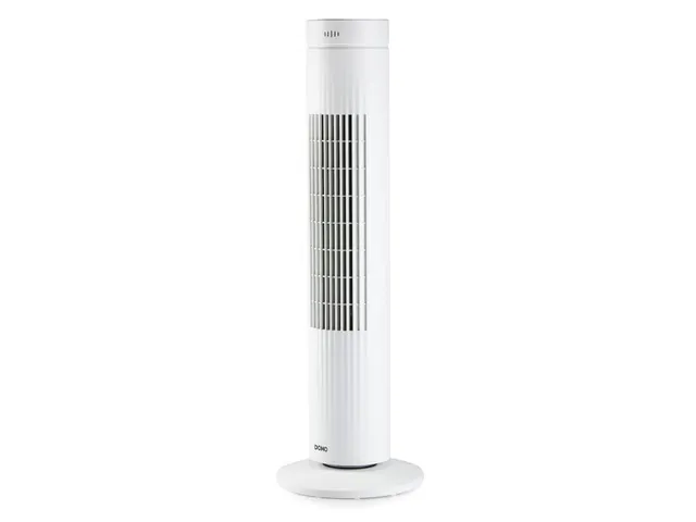 Domo Ventilateur colonne 76cm 3 vitesses Blanc