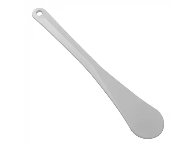 Emga Spatel kunststof 25cm Wit per stuk