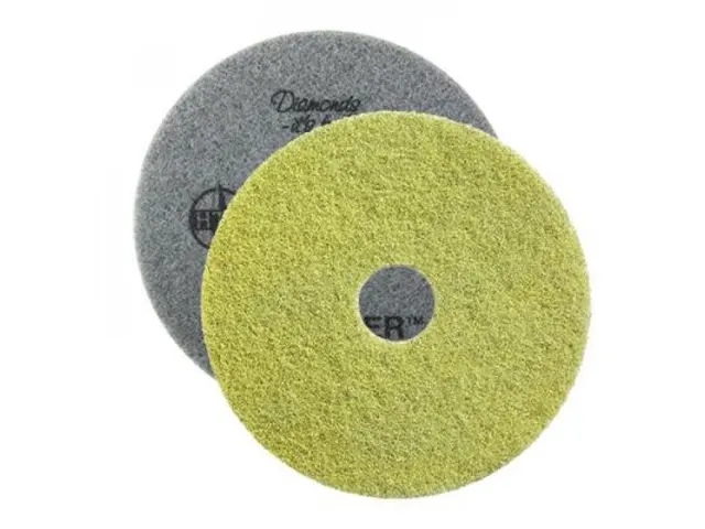 Diversey Taski Twisterpad Diamant 20 Inch Geel 2 Stuks