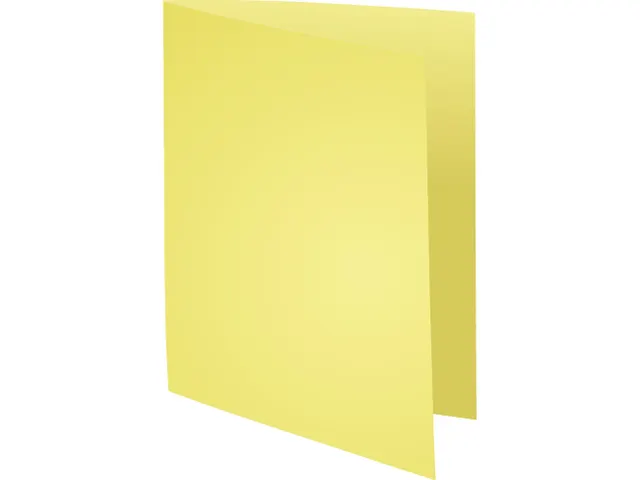 Exacompta 100 dossiermappen SUPER 250 24x32cm Kanariegeel