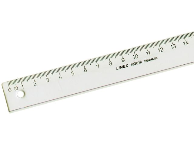 LINEX liniaal 15 cm 1015m