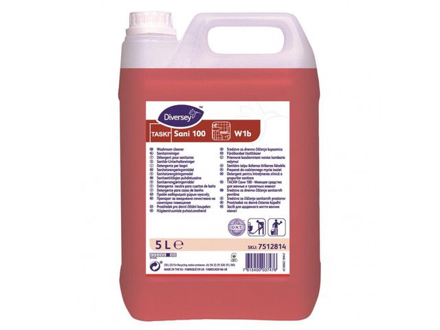 Taski Sani 100 Sanitairreiniger 5 Liter | DiscountOffice.nl