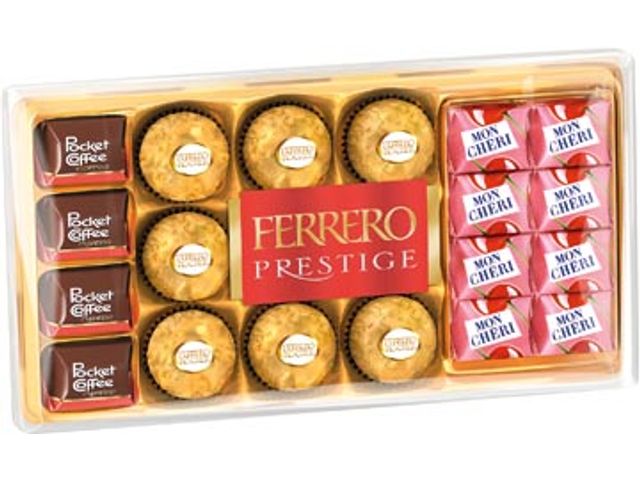 Ferrero Prestige Mix, 21 stuks, doos van 246 g | DiscountOffice.nl
