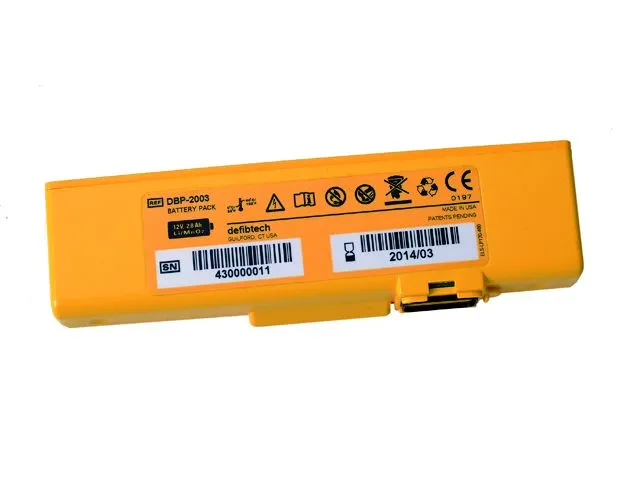 Defibtech DBP-2003 Lifeline VIEW AED Batterij Unit