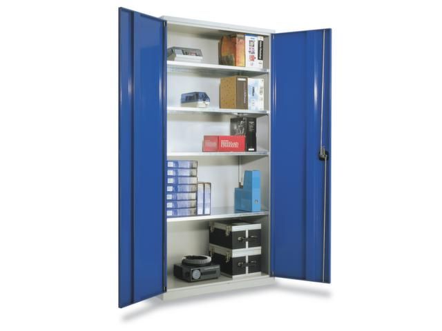 Systeemkast Hxbxd 1950X1000X410Mm Staalplaat Kleur Deuren Ral7035 ...