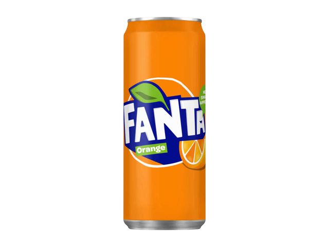 Frisdrank Fanta orange blik 330ml