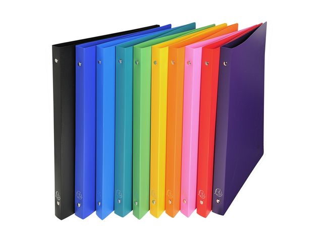 Exacompta Ringmap 4 ringen 15mm ondoorschijnende polypropyleen A4 ...