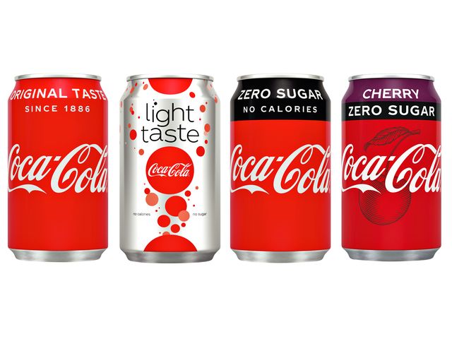 Frisdrank Coca Cola Light blik 330ml