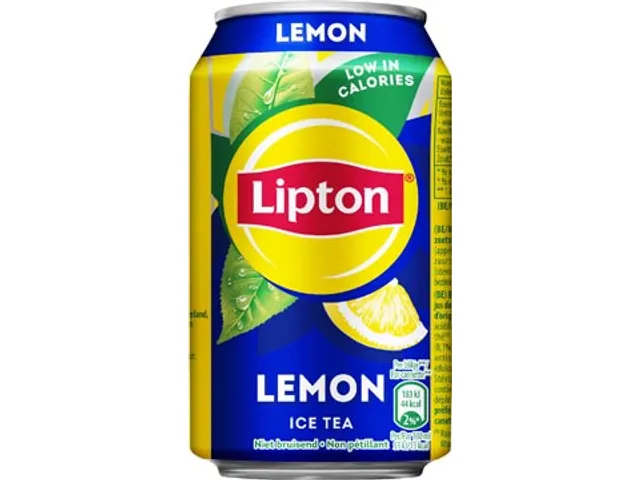Canette Lipton Ice Tea Lemon 33cl paquet de 24 pièces