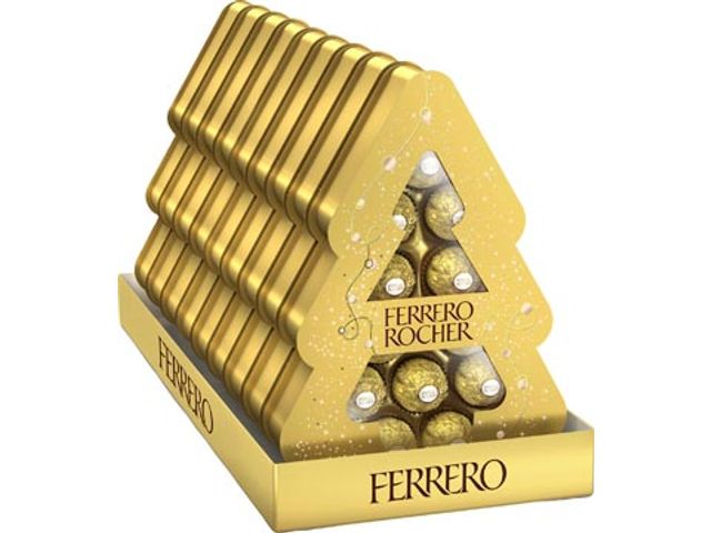 Ferrero Rocher Xmas Tree 150 Gram Wafeltje met Chocolade ...