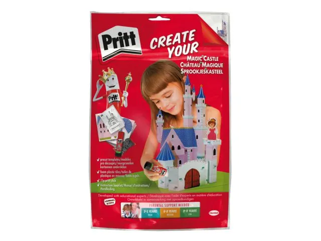 Pritt Knutsel Lijm Crafting Kit Kasteel