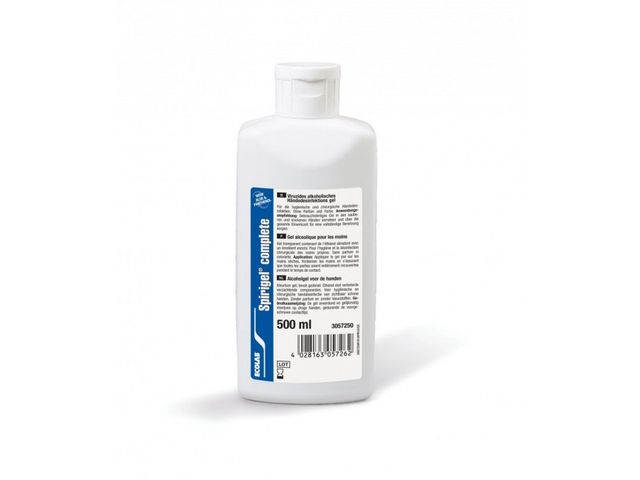 Ecolab Spirigel Complete desinfecterende handgel 500ml doos à 12 stuk ...