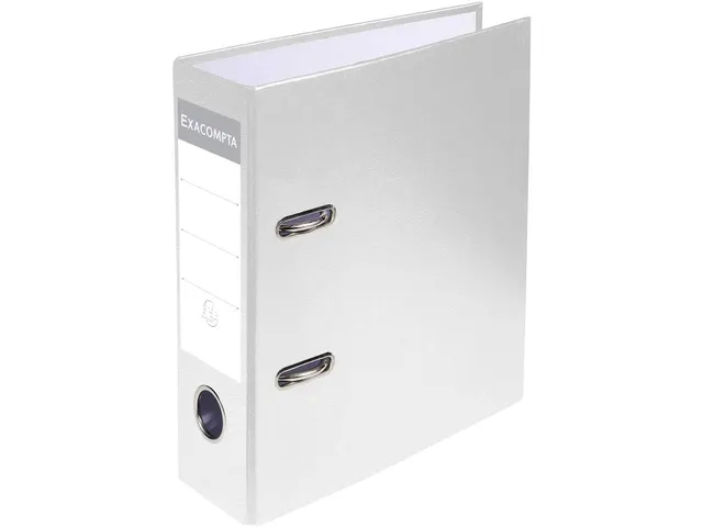 Exacompta Ordner A5 Hoch PVC 70mm Wit