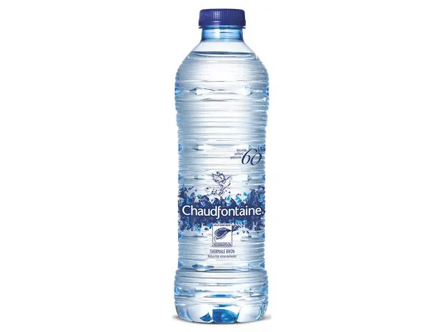 Chaudfontaine Naturel Blauw Mineraalwater, Koolzuurvrij, 0,5 liter, Pe