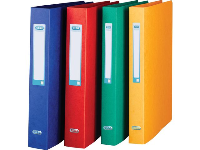 Elba Eurofolio Ringmap Karton A4 2 Ringen 25mm O-mech Assorti ...