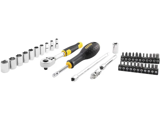 Stanley Dopsleutelset 1/4 Inch 38-Delig