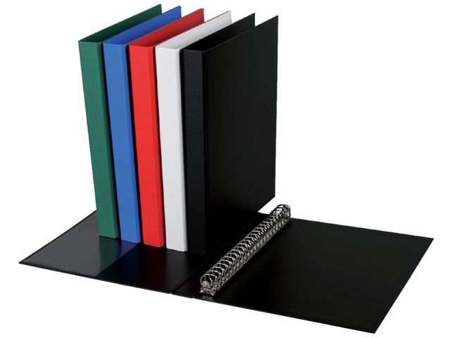 Ringband Quantore 23-rings A4-27mm Pp D-mech Zwart | DiscountOffice.nl