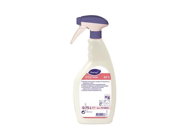 OUTLET Diversey Suma Onderhoudsmiddel Inox D7.1 RVS 750ml ...
