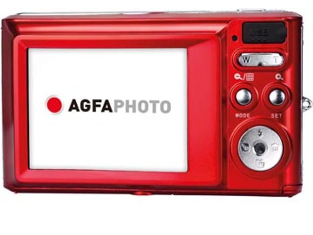 Agfa digitaal fototoestel DC5200, rood | DiscountOffice.nl