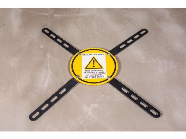 Vlamboog Lock out Tag out Manhole Barrier X14499