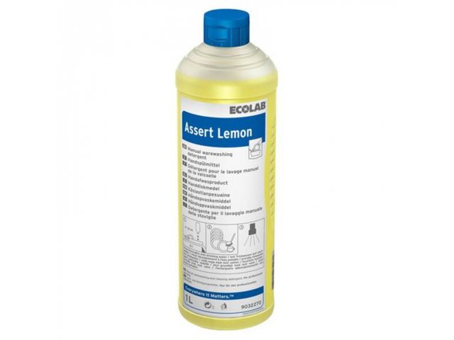 Ecolab Assert Lemon Afwasmiddel 6x1 Liter | DiscountOffice.nl