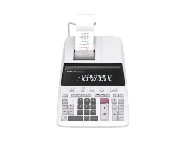 Calculatrice Sharp CS2635LW gris