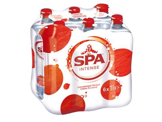 Spa Water Intense Fles Van 1 Liter Pak Van 6 Stuks | DiscountOffice.nl