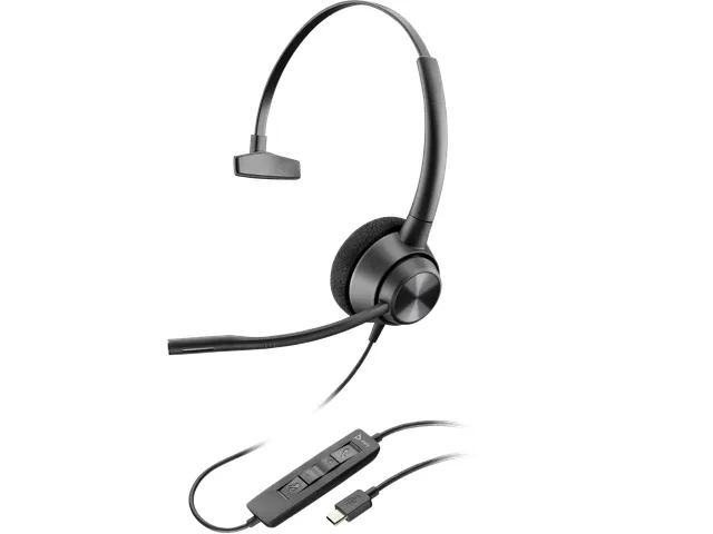 HP Poly EncorePro 310 USB-C Monoaural Headset TAA