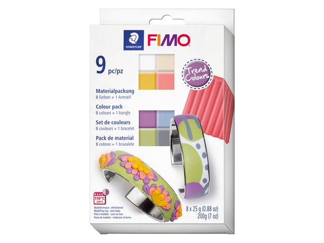 Fimo Staedtler Klei Fimo soft colour pak à 12 trend kleuren ...