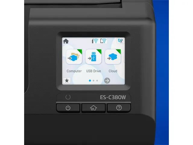 Epson ES-C320W compacte A4-documentscanner met Wi-Fi-connectiviteit en U-tra