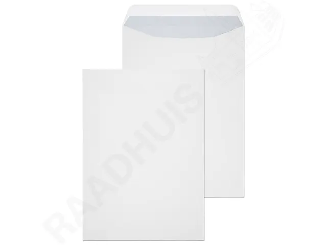 akte envelop Raadhuis 262x371mm EB4 wit gegomd doos a 250 stuks