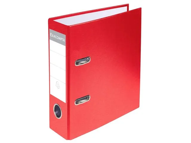 Exacompta Ordner PVC A5 verticaal 70mm rood