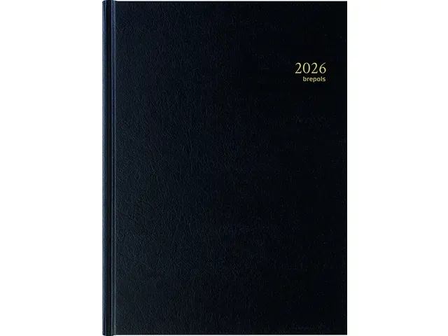 OUTLET Agenda 2026 Brepols Bremax Santex A4 1dag/1pagina 4 kolommen zw