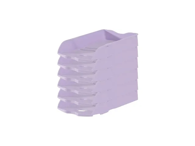 Brievenbak HAN Re-LOOP A4/C4 stapel- en nestbaar pastel paars 100% ger