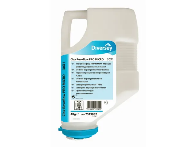 Diversey Clax Hoofdwasmiddel Clax Revoflow Pro Micro 4kg 3 Stuks