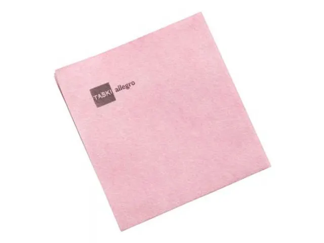 Taski Allegro Werkdoek 38x40cm Rood 25 Stuks