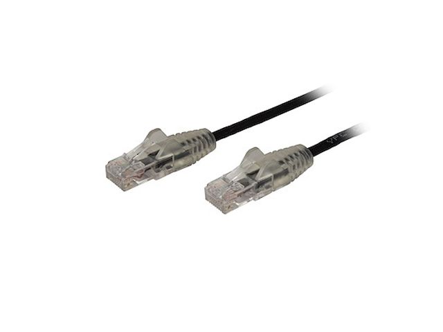 Startech CAT6 netwerkkabel RJ4 connector 1 Meter zwart | DiscountOffice.nl