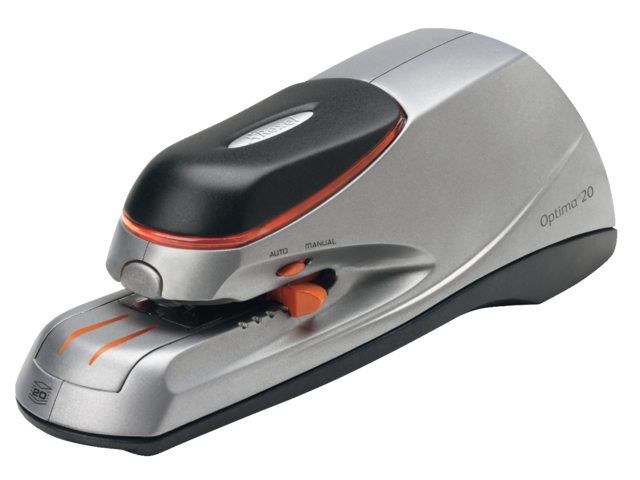 Rapid Nietmachine Elektrisch Optima 20 Zwart Zilver 20vel ...