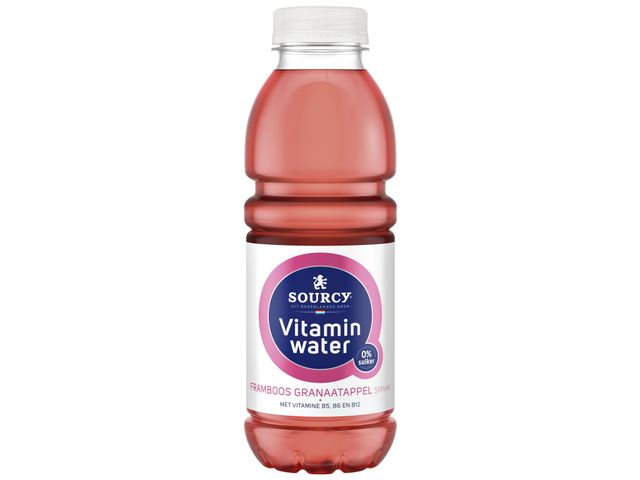 Water Sourcy vitamin framboos/granaatap fles 500ml | DiscountOffice.nl