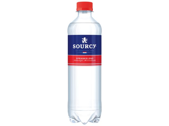 Water Sourcy rood petfles 500ml | DiscountOffice.nl