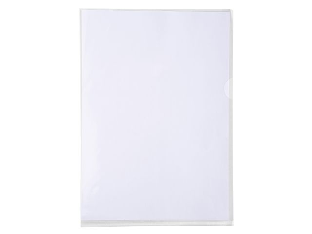 Exacompta 50 L-Mappen Pvc Premium 0.18mm A4 Transparant | DiscountOffice.nl