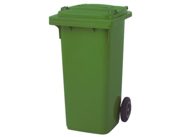 DiscountOffice Vuilcontainer PE 120 liter HxBxD 930x505x555mm met ...