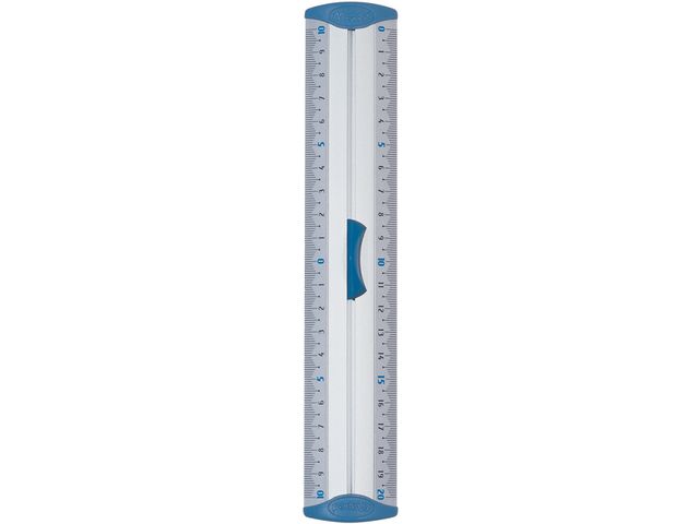 Liniaal Maped met handgreep 20cm aluminium | DiscountOffice.be