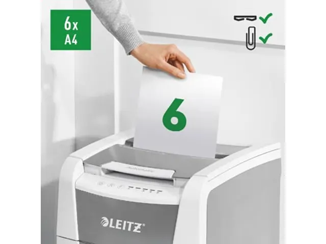 Leitz IQ Autofeed small office 100 papiervernietiger P5