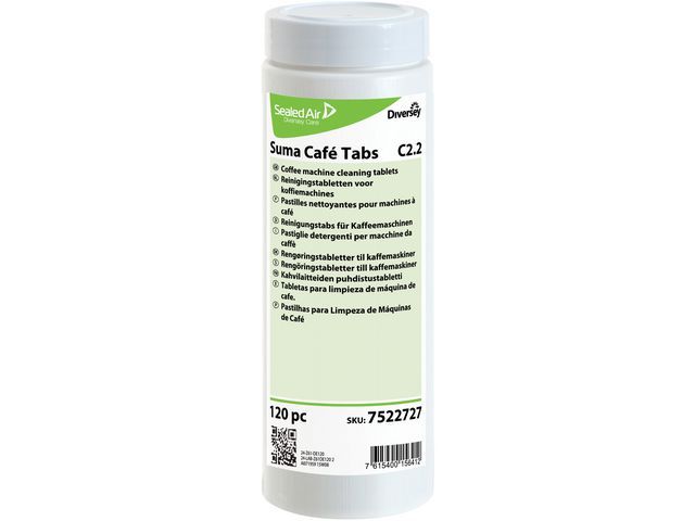 Diversey Suma Café-tabletten C2.2 koffiemachinereiniger 2 x 120 ...