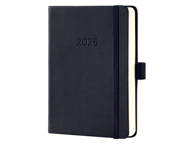 Sigel Dagagenda Conceptum A6 2025 (NL/FR/EN/DU) zwart Hardcover ...