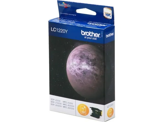 Inktcartridge Brother Lc-1220 Geel